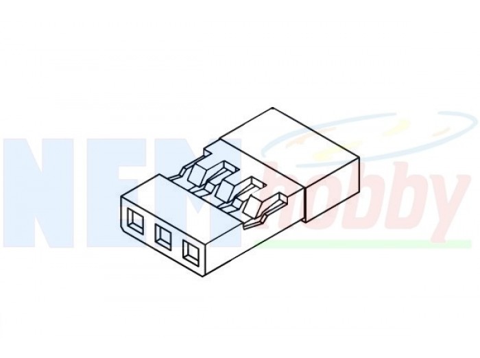 Servo Connectors Futaba style Female -Set
