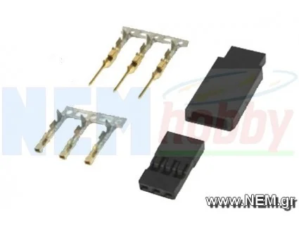 Futaba compatible servo Gold Connectors