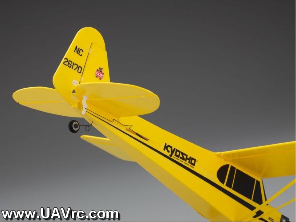 Kyosho Minium PIPER J-3 CUB -Readyset, Yellow color