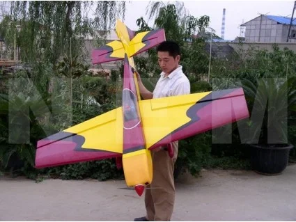MAXAIR EVOLUTION II VELOX- 3D FUN FLY RC Model AIrplane, ARF Wood plane kit
