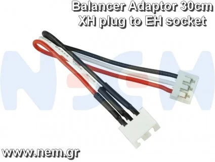 Lipo Extension Balance Plug JST-XH to EH Socket -30cm Length