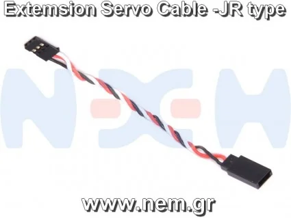 Sevo Lead, Servo Extension cable, Flexible, Twisted, JR-type, PVC Cable