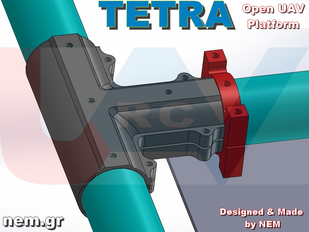 TETRA an Open Platform UAV Octocopetr Frame by nem, Tetraktys ...