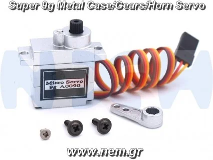 Digital Metal Gear Servo 180 degrees, 18g, 6kg-cm, 0.07sec for RC ...