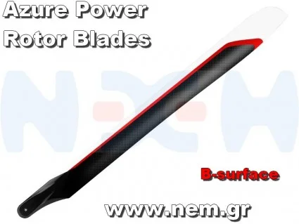 101560, Azure Power AZ-560 Carbon Rotor Blades B Surface