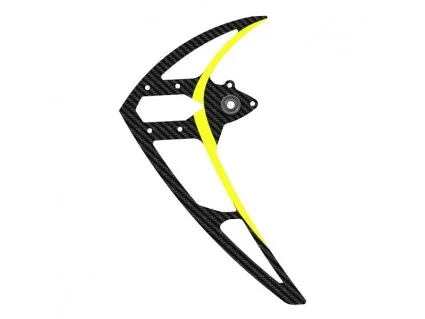 05186 Mikado Helicopters Canopy LOGO 600 yellow-blue-black