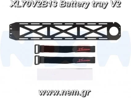 XL70V2B13 XLPower Model Helicopters Spare parts Battery Tray V2for ...