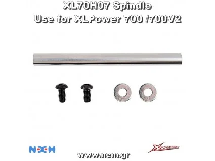XL70H07 XLPower Model Helicopters Spare parts Spindle for XLPower ...