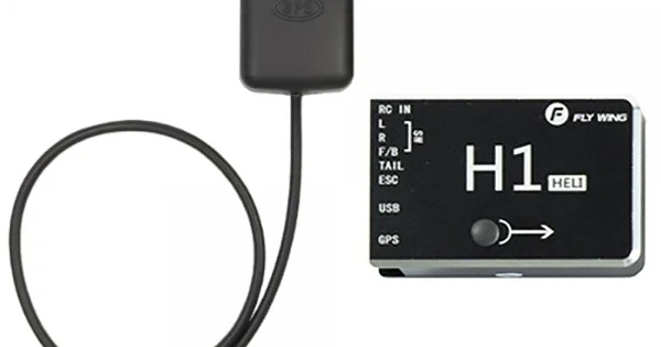 FLY Wing H1 GPS Flight Controller 6CH Flybarless One-key Return 3D ...